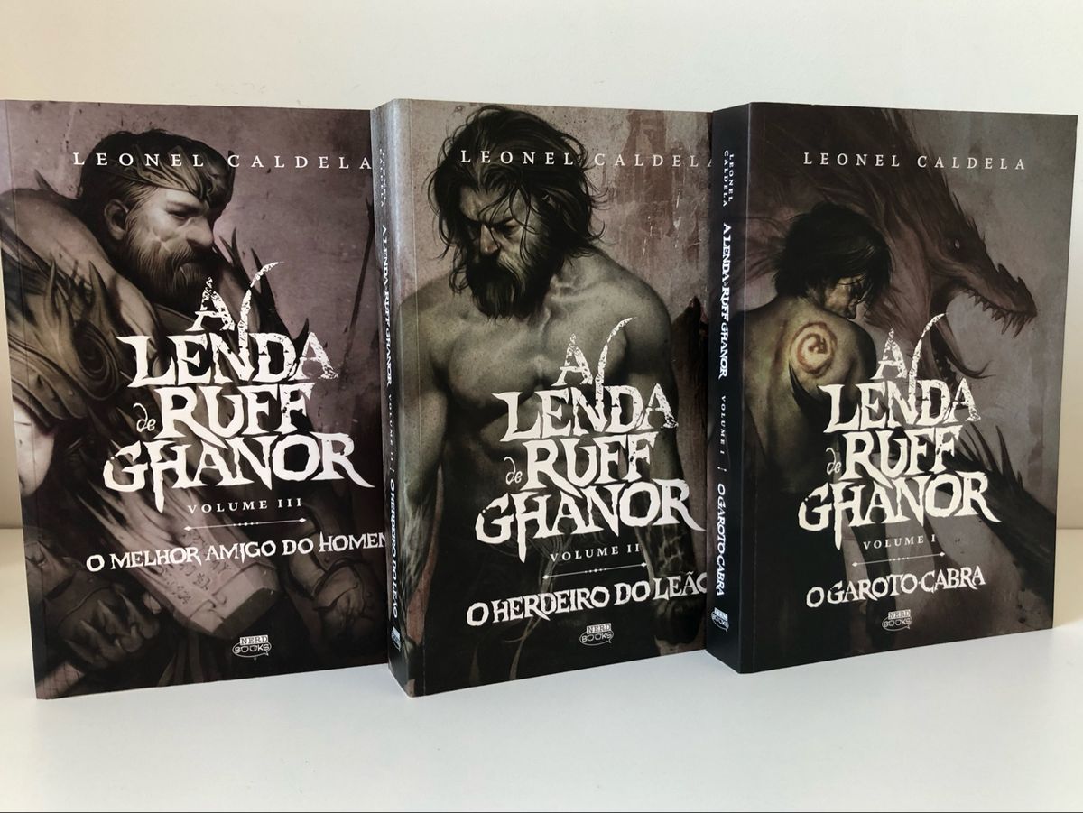 Trilogia a Lenda de Ruff Ghanor | Livro Nerdbooks Usado 54739428 | enjoei