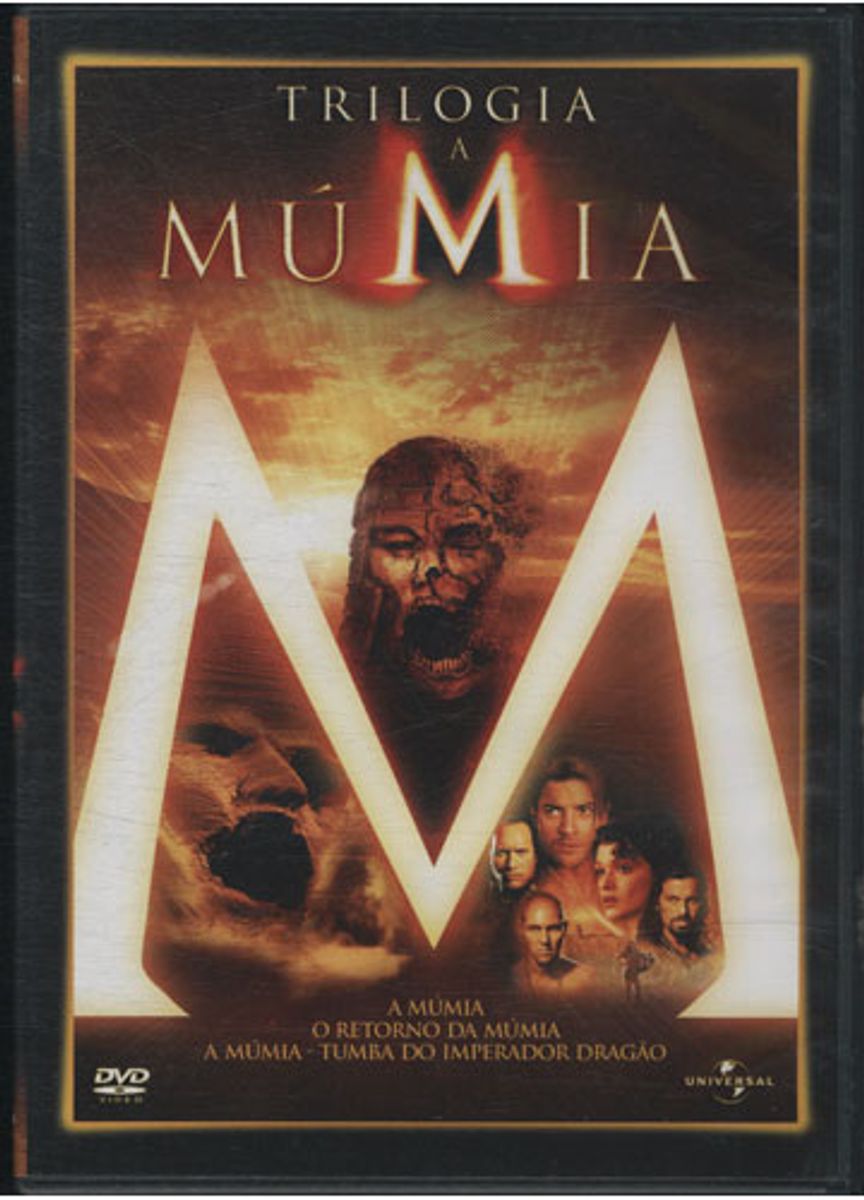 Trilogia a Múmia *3 Dvd's* a Múmia / O Retorno da Múmia / a Múmia ...