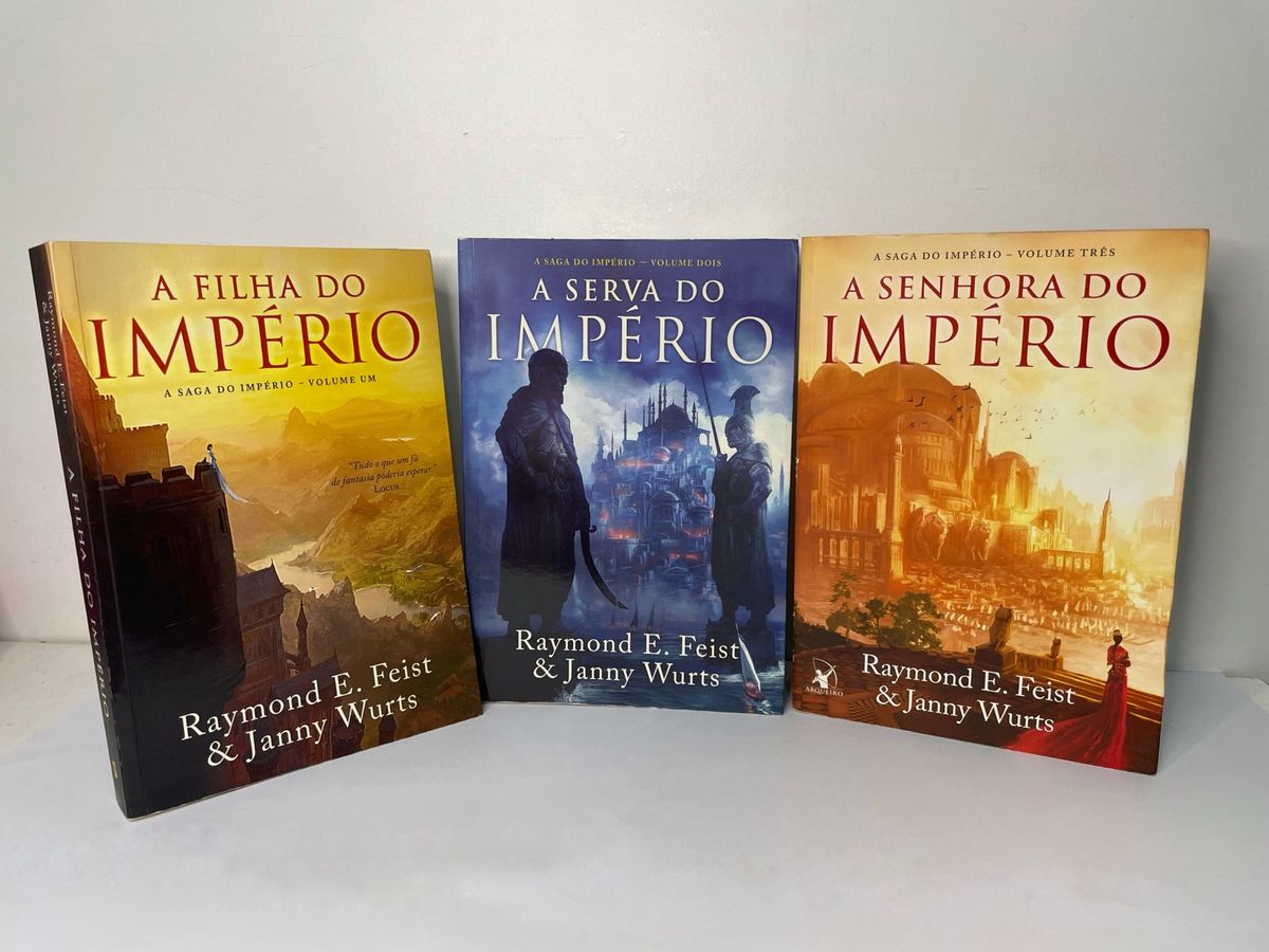 Trilogia a Saga do Império | Livro Editora Arqueiro Usado 85606503 | enjoei