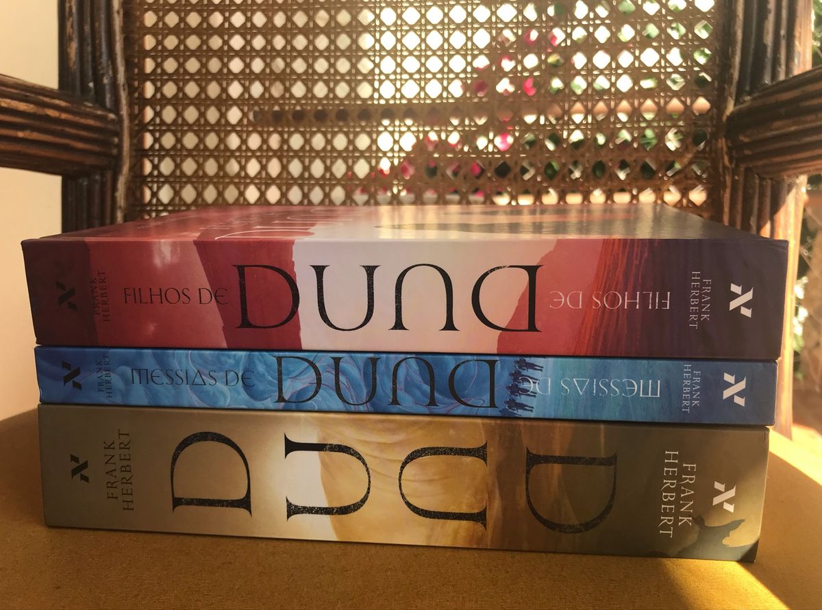 Trilogia Duna, Frank Herbert | Livro Editora Aleph Usado 57352461 | enjoei
