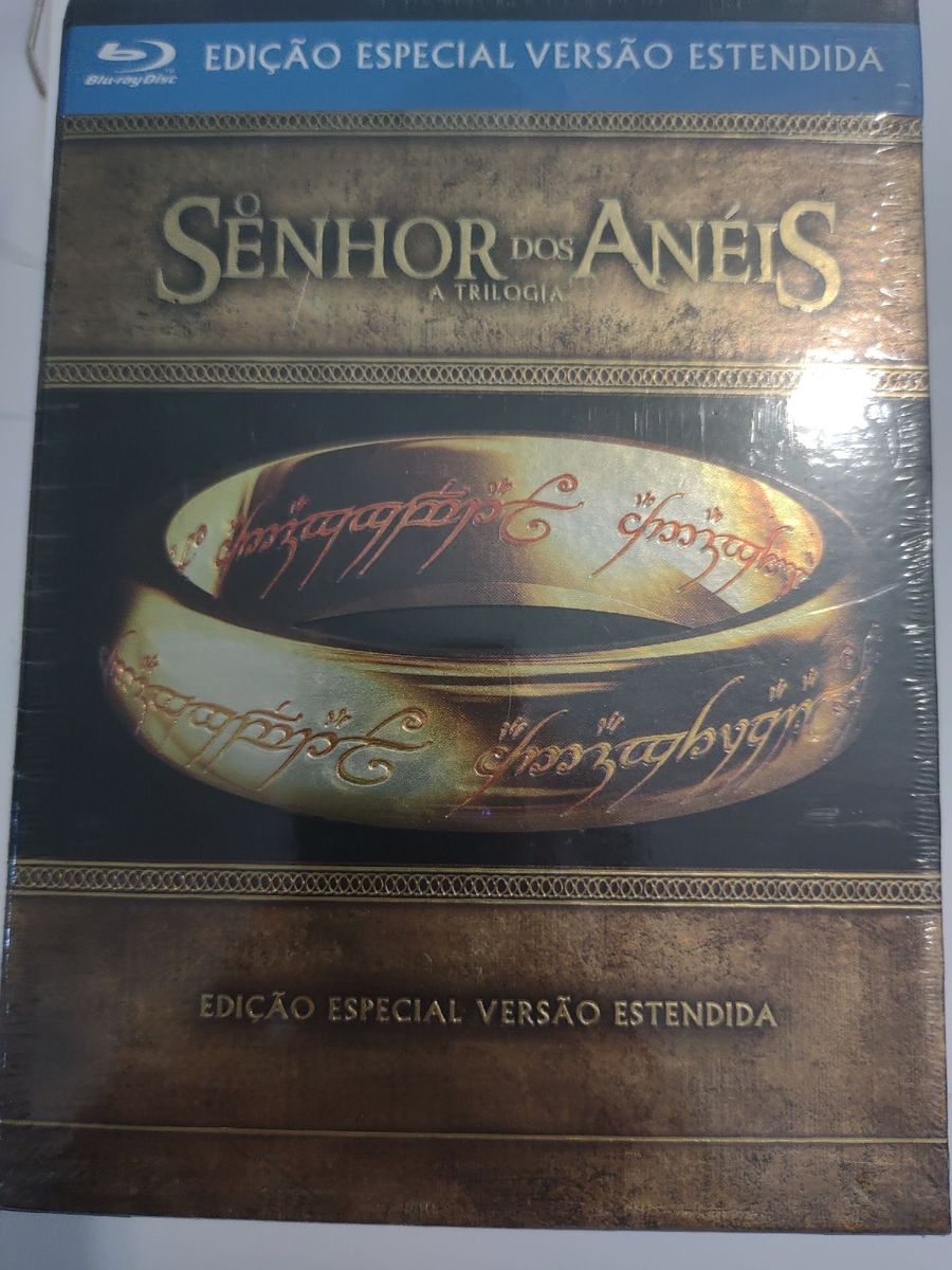 Trilogia Senhor Dos Aneis Blu-ray Versão Estendida | Filme e Série Blu Ray Usado 81093516 | enjoei