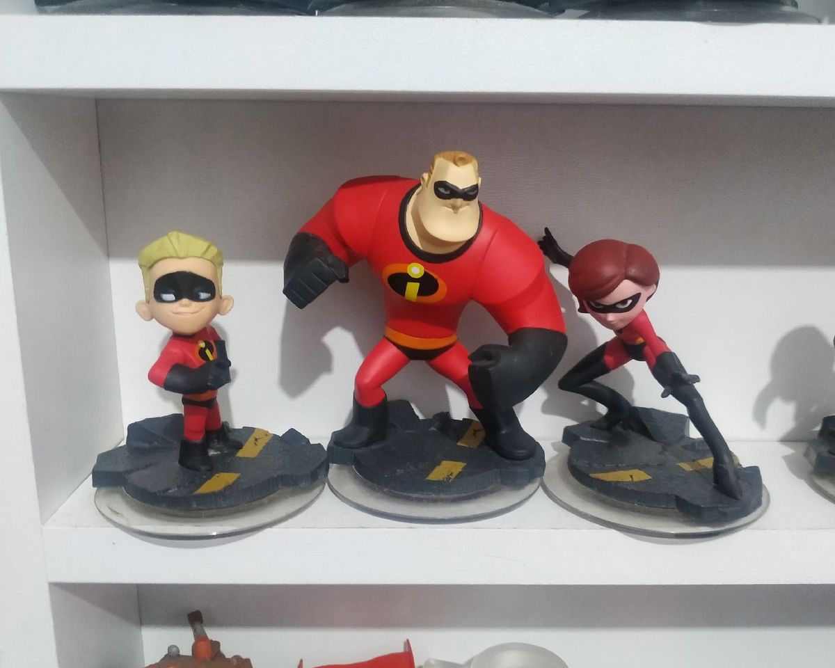 Trio Os Incríveis - Disney Infinity | Acessório p/ Videogame Disney ...