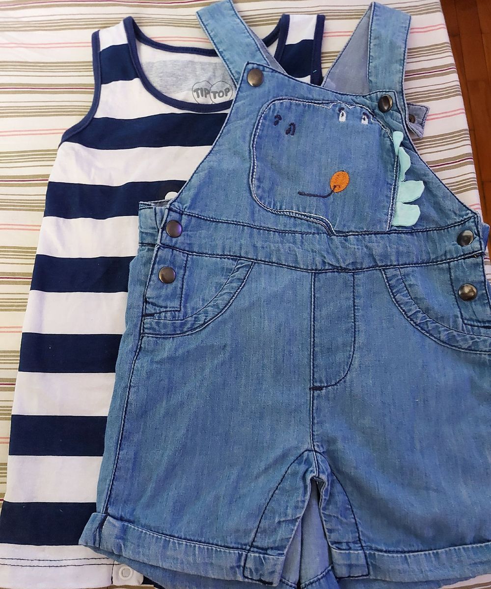 Trio Tip Top | Roupa Infantil para Bebê Tip Top Usado 51773943 | enjoei
