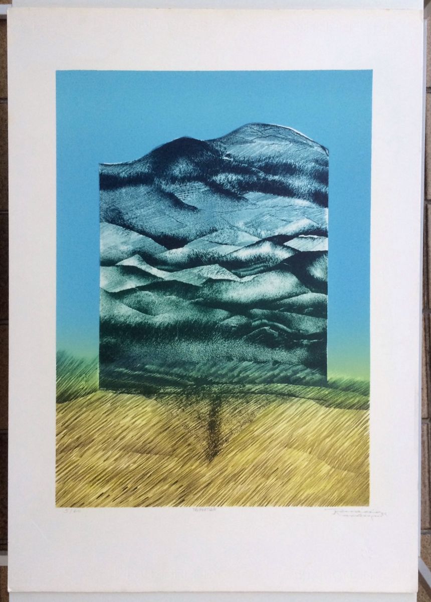 Tripartida Gravura do Artista Inácio Rodrigues Ano de 1984 | Item de ...