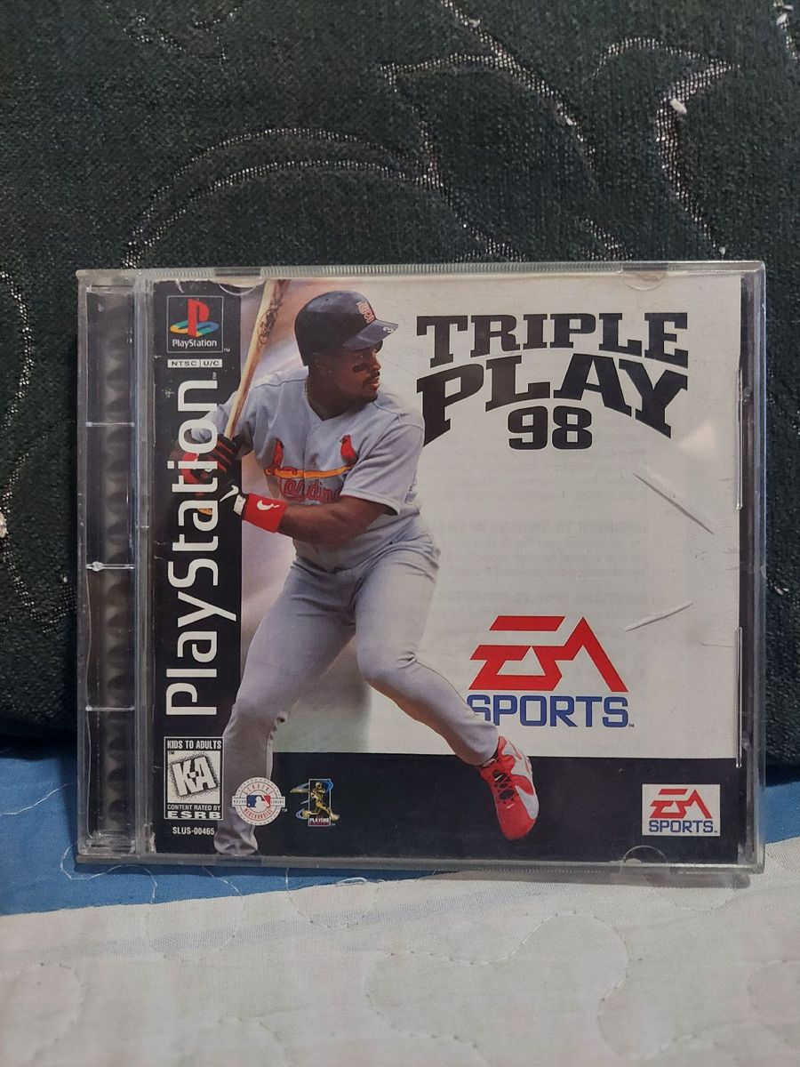 Triple Play 98 Ps1 Original Completo | Jogo de Videogame Sony Usado 99052841 | enjoei