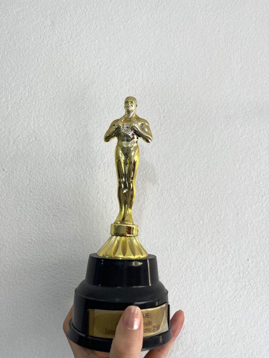 Troféu Estilo Oscar | Cacareco Usado 78465941 | enjoei