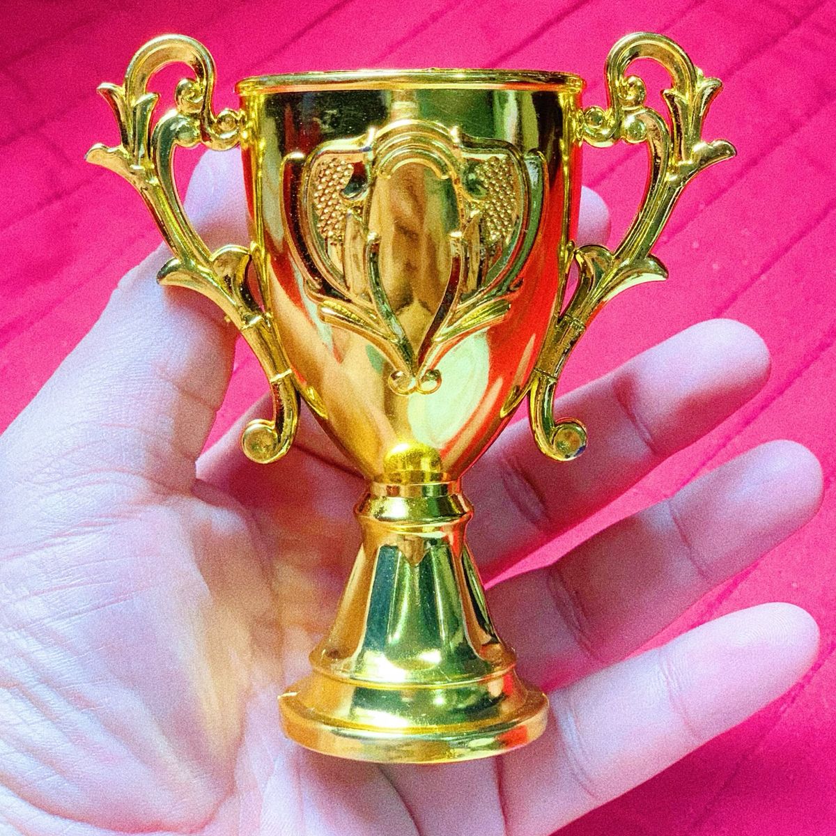Troféu Mini em Plástico | Produto Masculino Nunca Usado 100313472 | enjoei