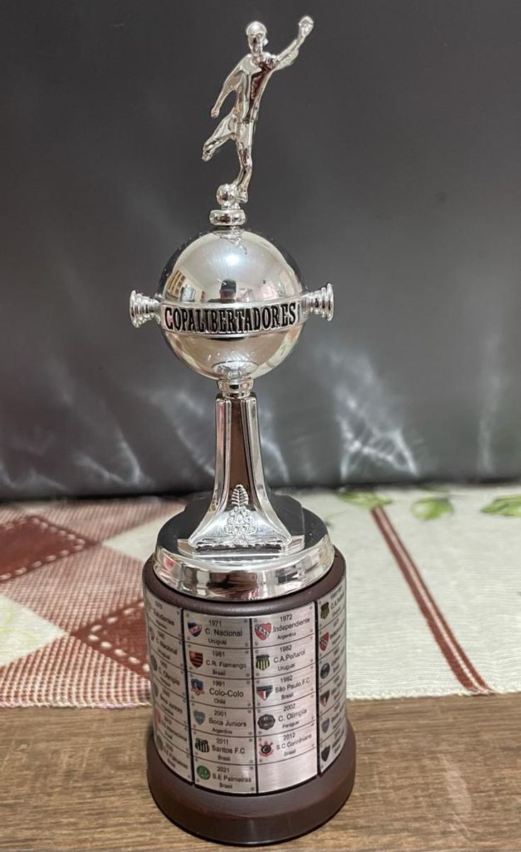 Troféu Taça Libertadores da América 19cm | Móvel p/ Casa Nunca Usado ...