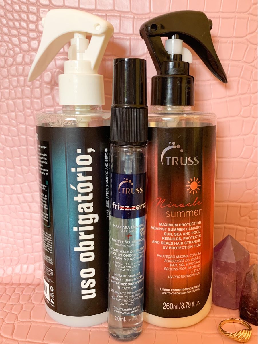 Truss Kit de Finalizadores Uso Obrigatório e Frizz Zero | Produto p ...