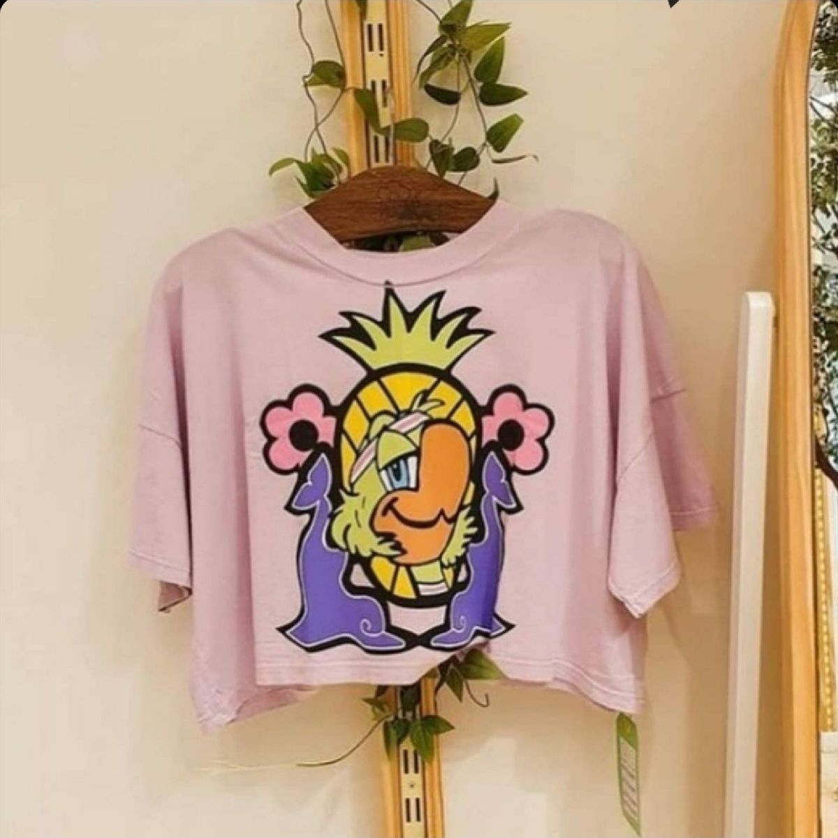 Tshirt Crooped Zé Carioca Lilas Confete Farm Rio | Camiseta Feminina Farm Nunca Usado 60207922 ...