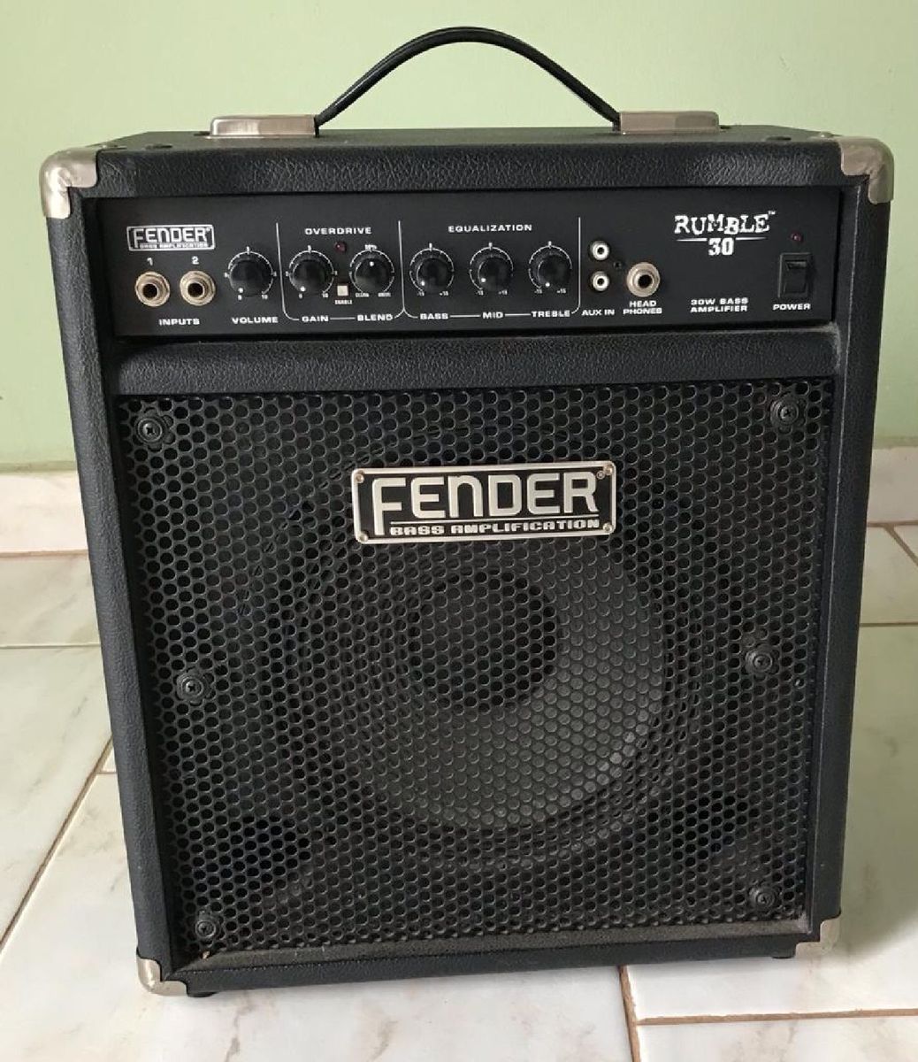 Tubo Fender Rumble 30 - para Baixo | Item de Música Fender Usado ...