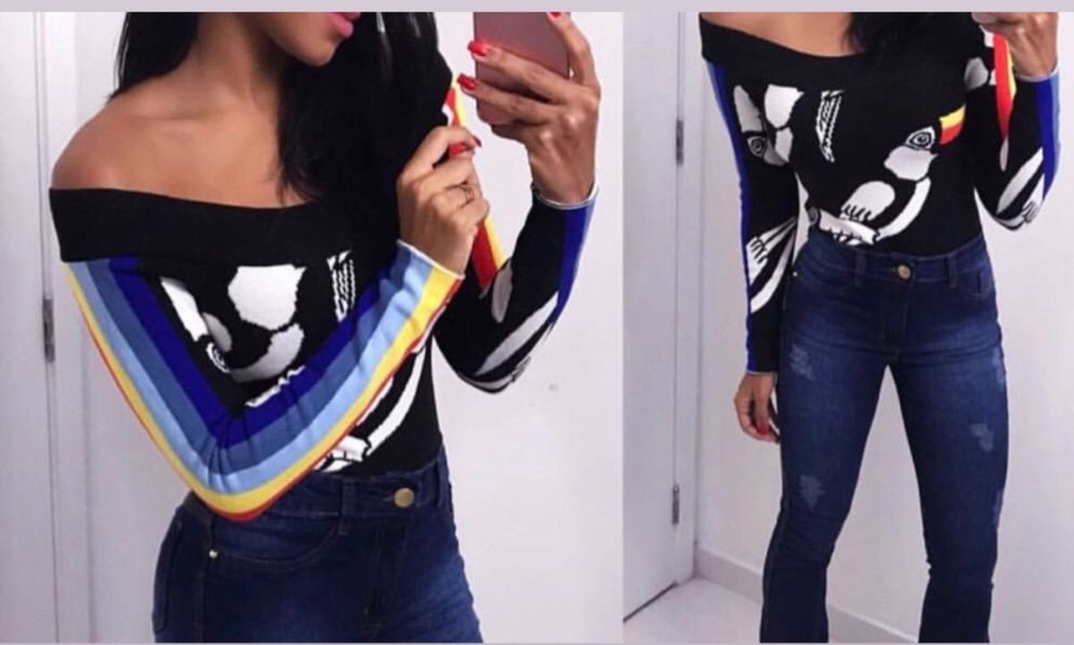 Tucano Tucanos Tucaninhos | Blusa Feminina T Brand Nunca Usado 30060962 ...