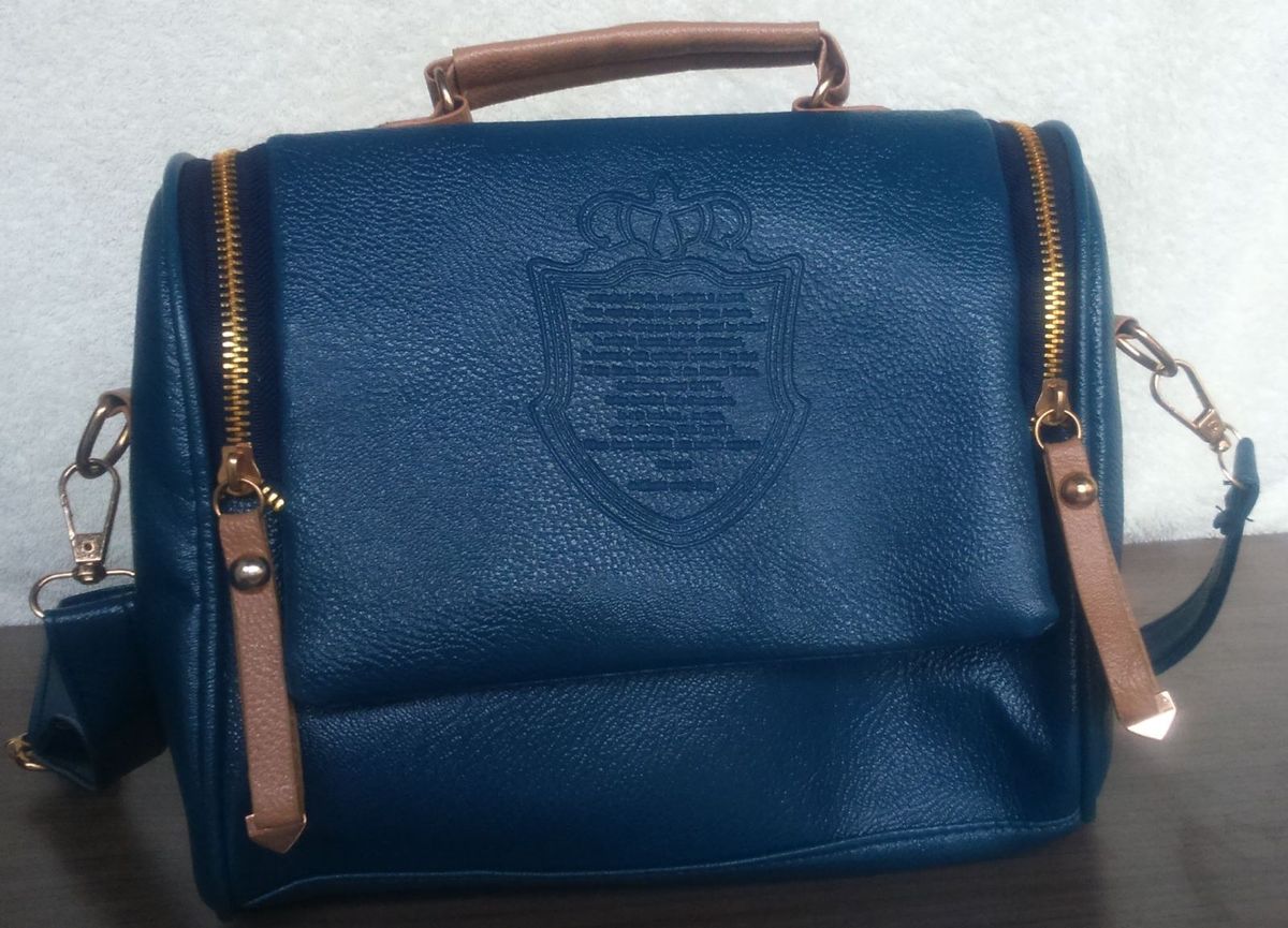 Tudo Azul, Todo Mundo Blue | Bolsa de Ombro Feminina Nunca Usado ...