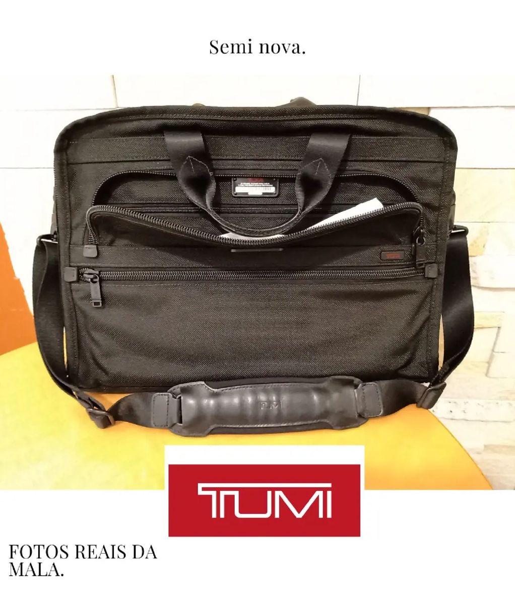 Tumi Original Executiva Semi Nova. | Bolsa Masculina Tumi Usado 73081265 | enjoei