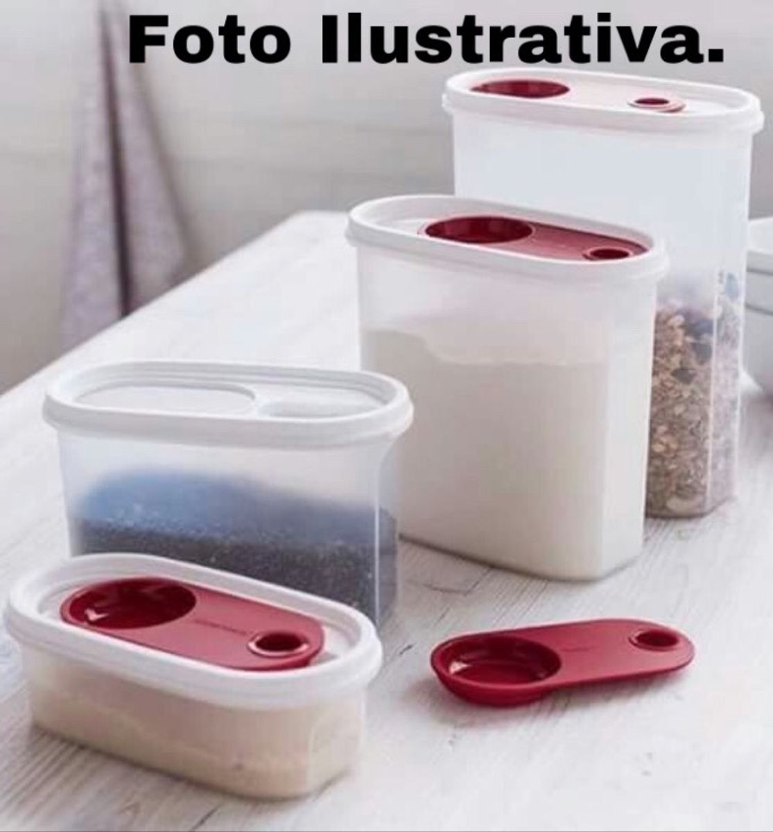 Tupperware Modular Oval Plus Kit 4 Peças | Móvel de Cozinha Tupperware ...