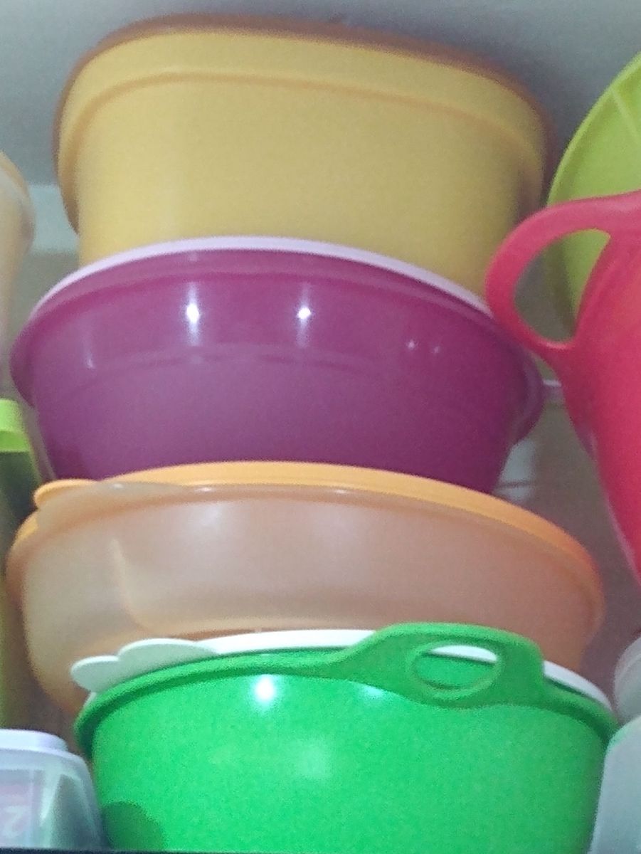 Tupperware Várias Cores e Modelos | Produto Feminino Tupperware Usado ...