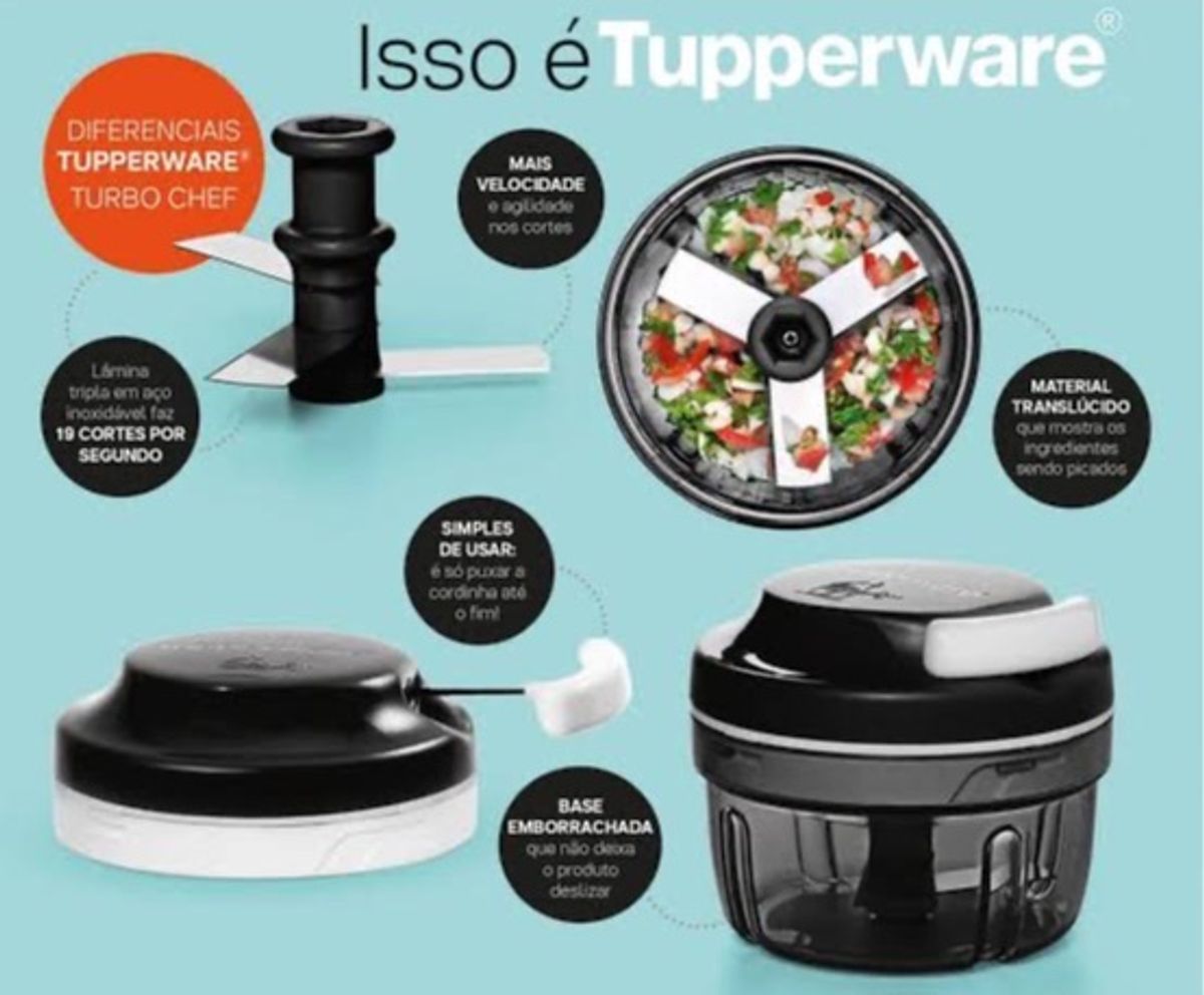 Turbo Chef Tupperware | Móvel de Cozinha Tupperware Nunca Usado ...