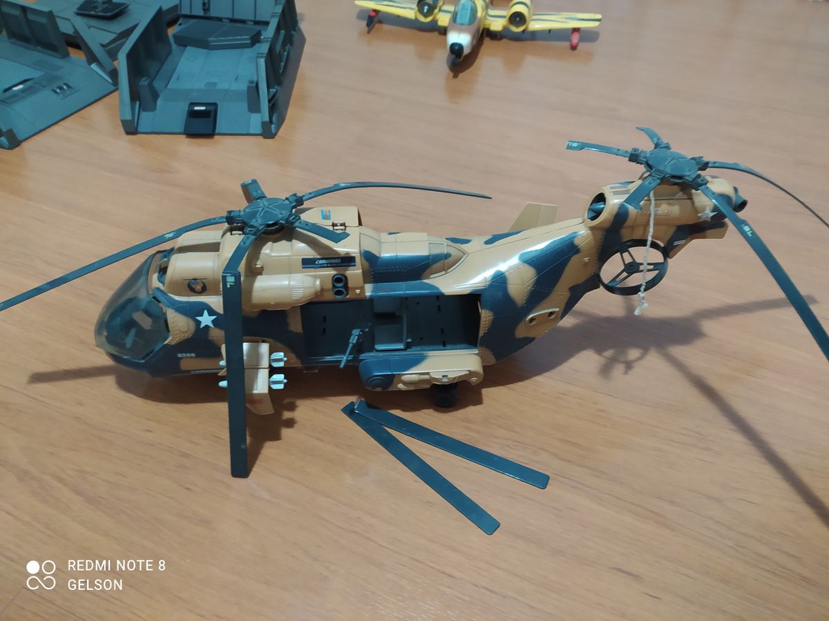 Turbocóptero Tomahawk Helicóptero - Comandos em Ação | Produto Vintage ...