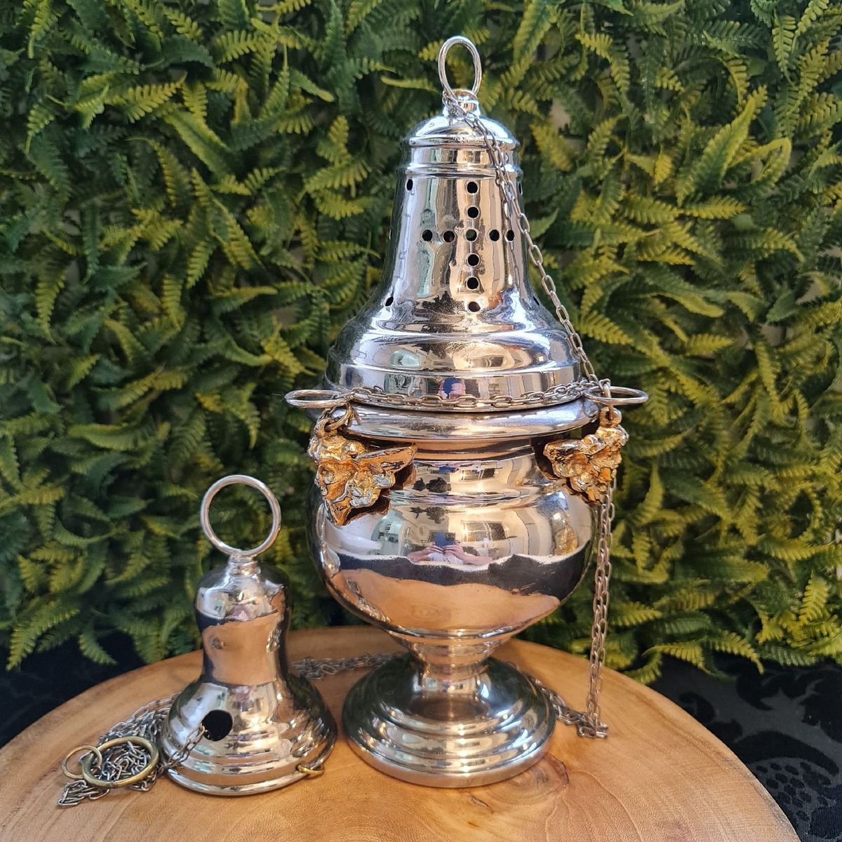 Turíbulo Sacro em Prata 90 | Produto Vintage e Retro Usado 81715741 ...