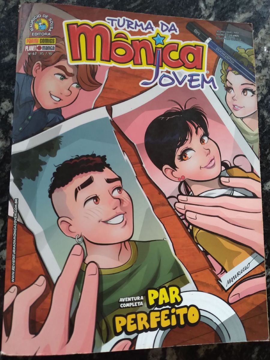 Turma Da Mônica Jovem Par Perfeito Livro Panini Comicsplanet Manga Usado 74722795 Enjoei