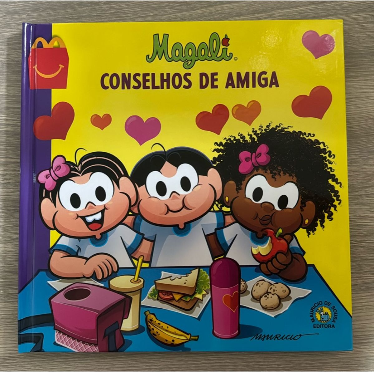 Turma da Mônica Livro Mc Donalds Mc Lanche Feliz Mcdonalds Magali ...