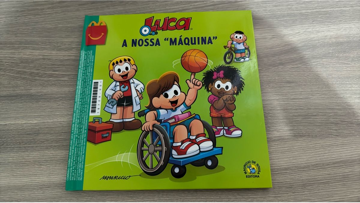 Turma da Mônica Livro Mc Donalds Mc Lanche Feliz Mcdonalds Marina ...