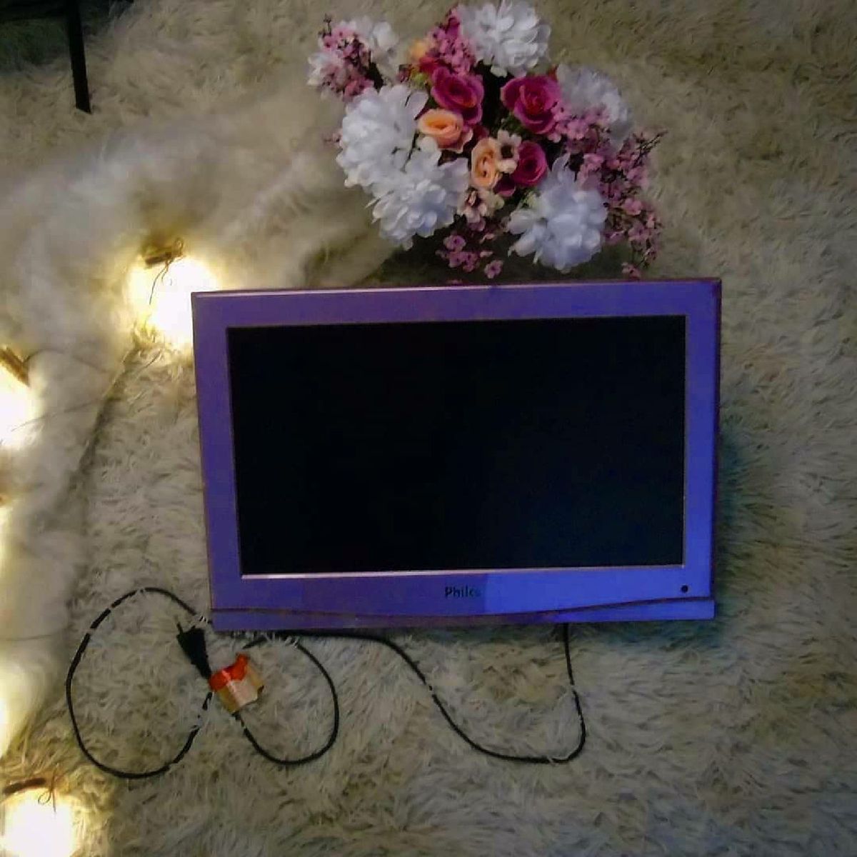 Tv 18' Rosa Philco + Conversor Digital + Conversor Samart Tv | Filme e ...