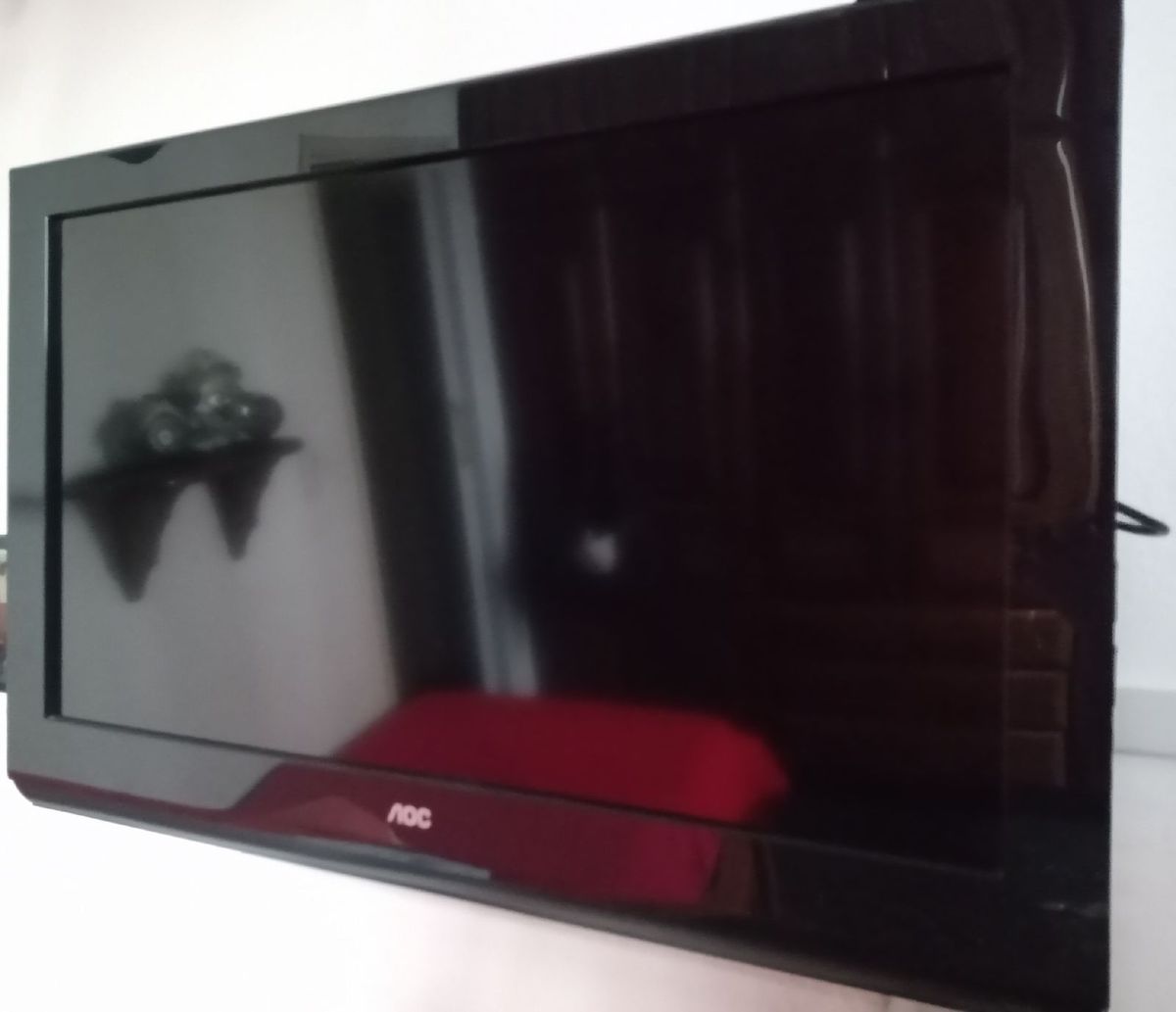 Tv Aoc Tv 32" Super Bem Conservada, com Controle, Nf, Manual de ...
