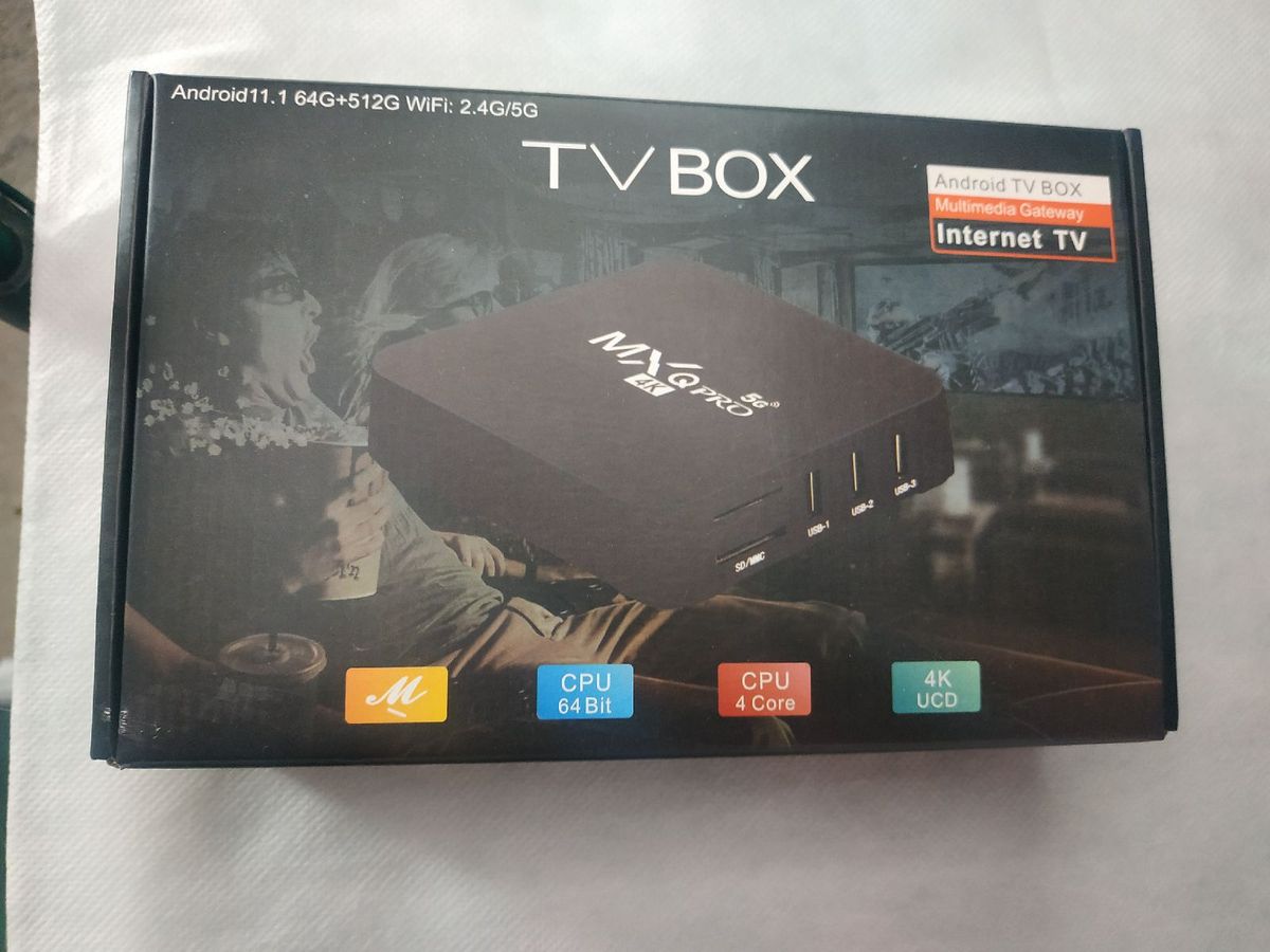 Tv Box Mx Q Pro 4k. 5g | TV e Display Mxq Nunca Usado 72385682 | enjoei