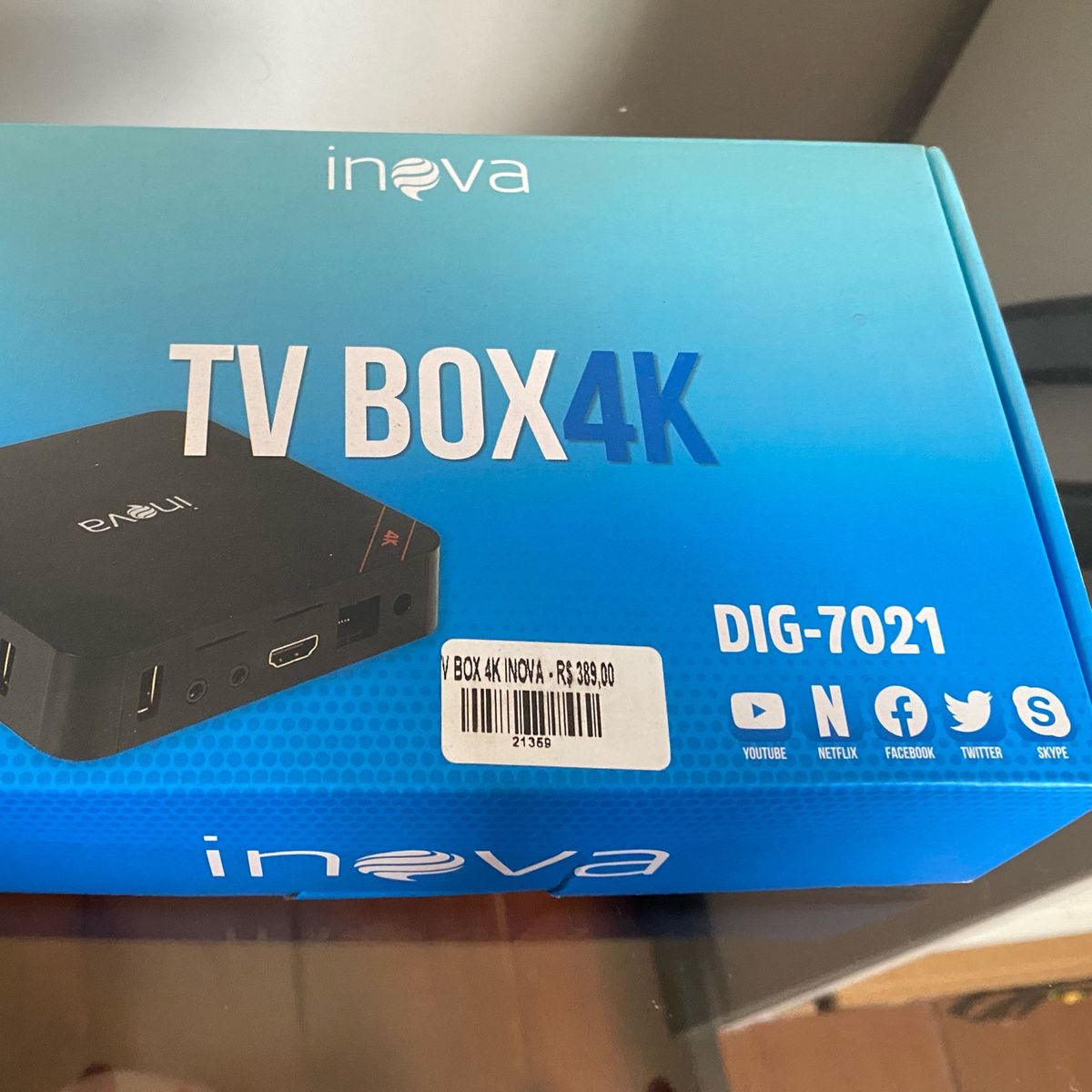Tv Box Nova | TV e Display Inova Nunca Usado 78848436 | enjoei