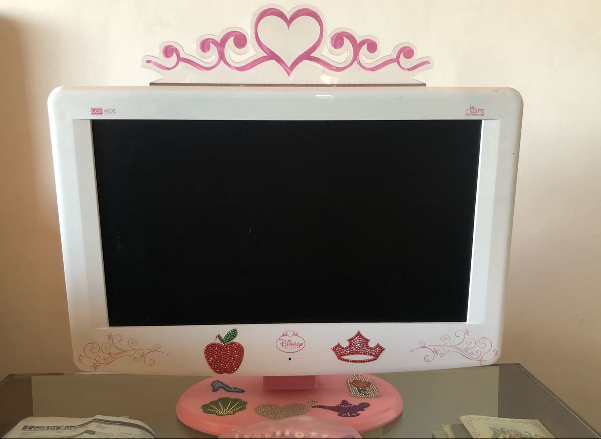 Tv Lcd Disney Princess | TV e Display Disney Cce Usado 33955673 | enjoei