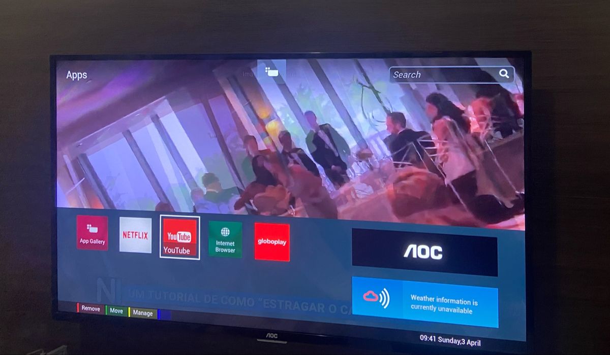 Tv Led Smart Aoc 43 Polegadas | TV e Display Aoc Usado 69224370 | enjoei