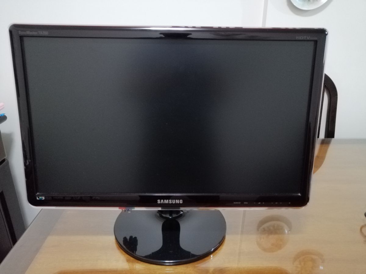 Tv Monitor Lcd Samsung 24 Pol Modelo T24a350 | TV e Display Samsung ...