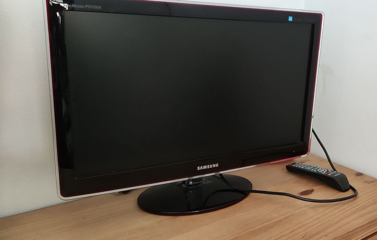 Tv Monitor Lcd Samsung 24 Polegadas P2470hn | Eletrodoméstico Samsung ...