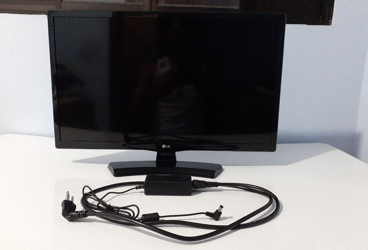 Tv Monitor Led24" Lg Hdmi Usb Conversor Digital 24mt48df-ps | TV e Display Lg Usado 94238640 ...