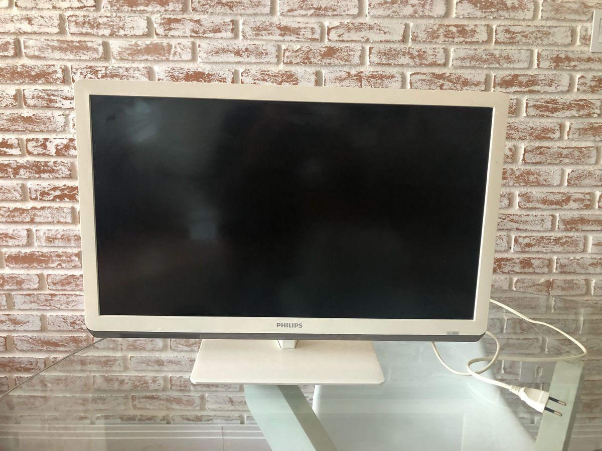 Tv Monitor Philips 24 Branca | TV e Display Philips Usado 32931699 | enjoei