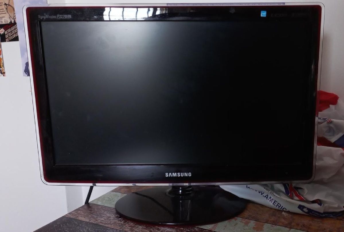 Tv Monitor Samsung 22" Modelo P2270hn | TV e Display Samsung Usado ...