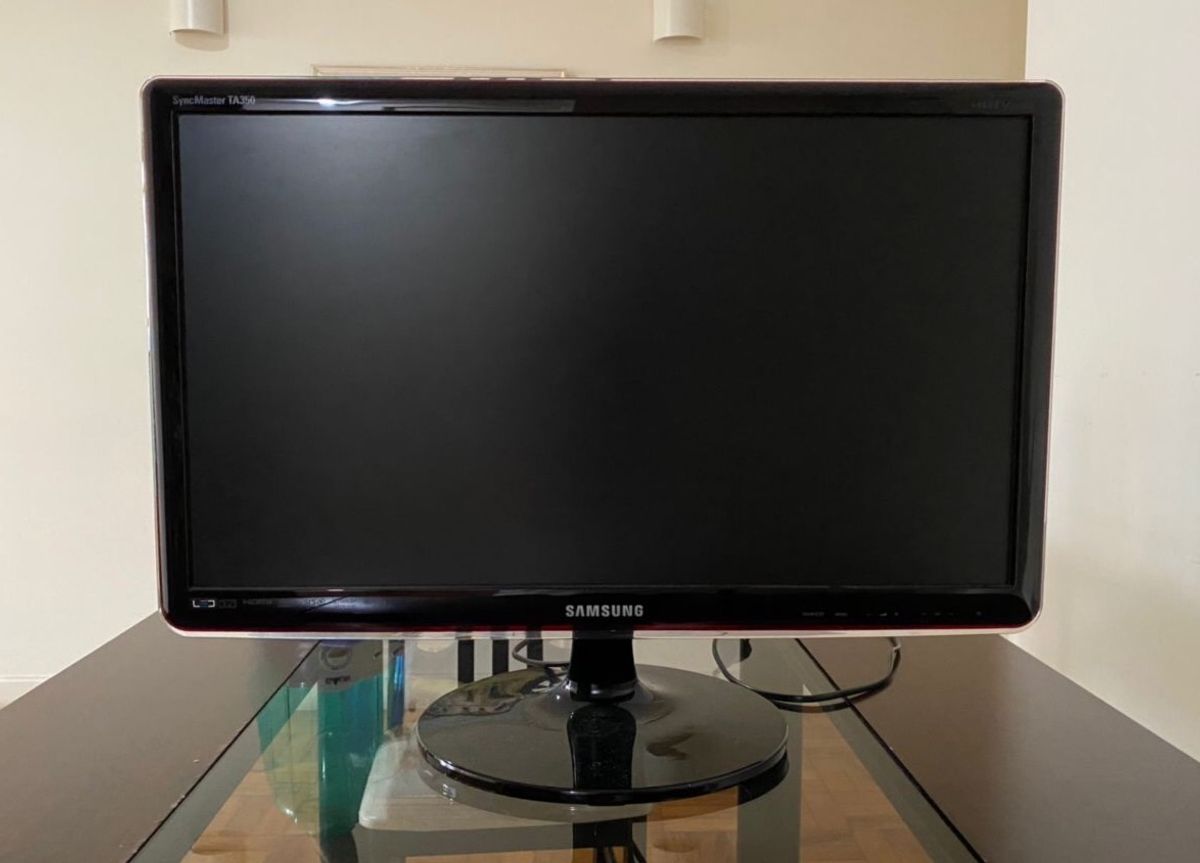 Tv Monitor Samsung Syncmaster Ta 350 23 Polegadas | Eletrodoméstico ...