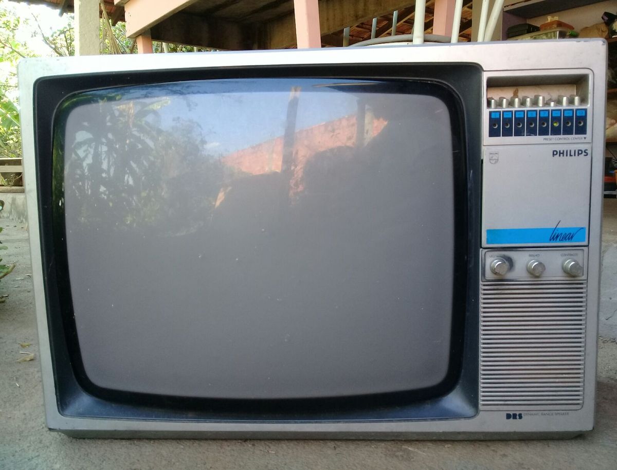 Tv Philips Antiga | Produto Vintage e Retro Philips Usado 32359944 | enjoei