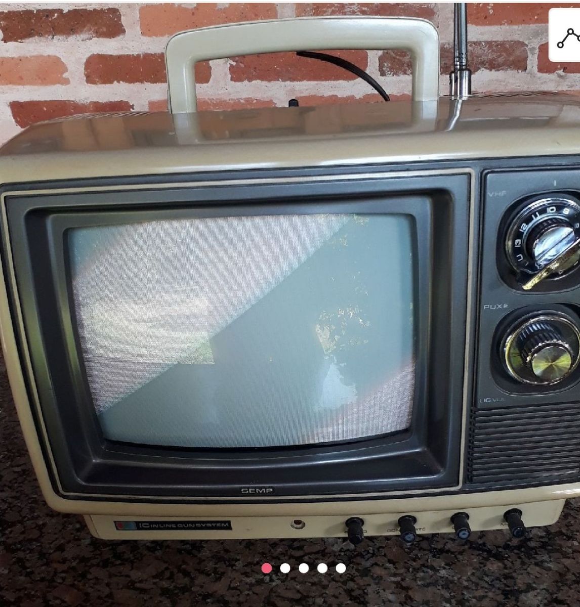 Tv Portatil Antiga Semp 110v | Produto Vintage e Retro Semp Usado ...