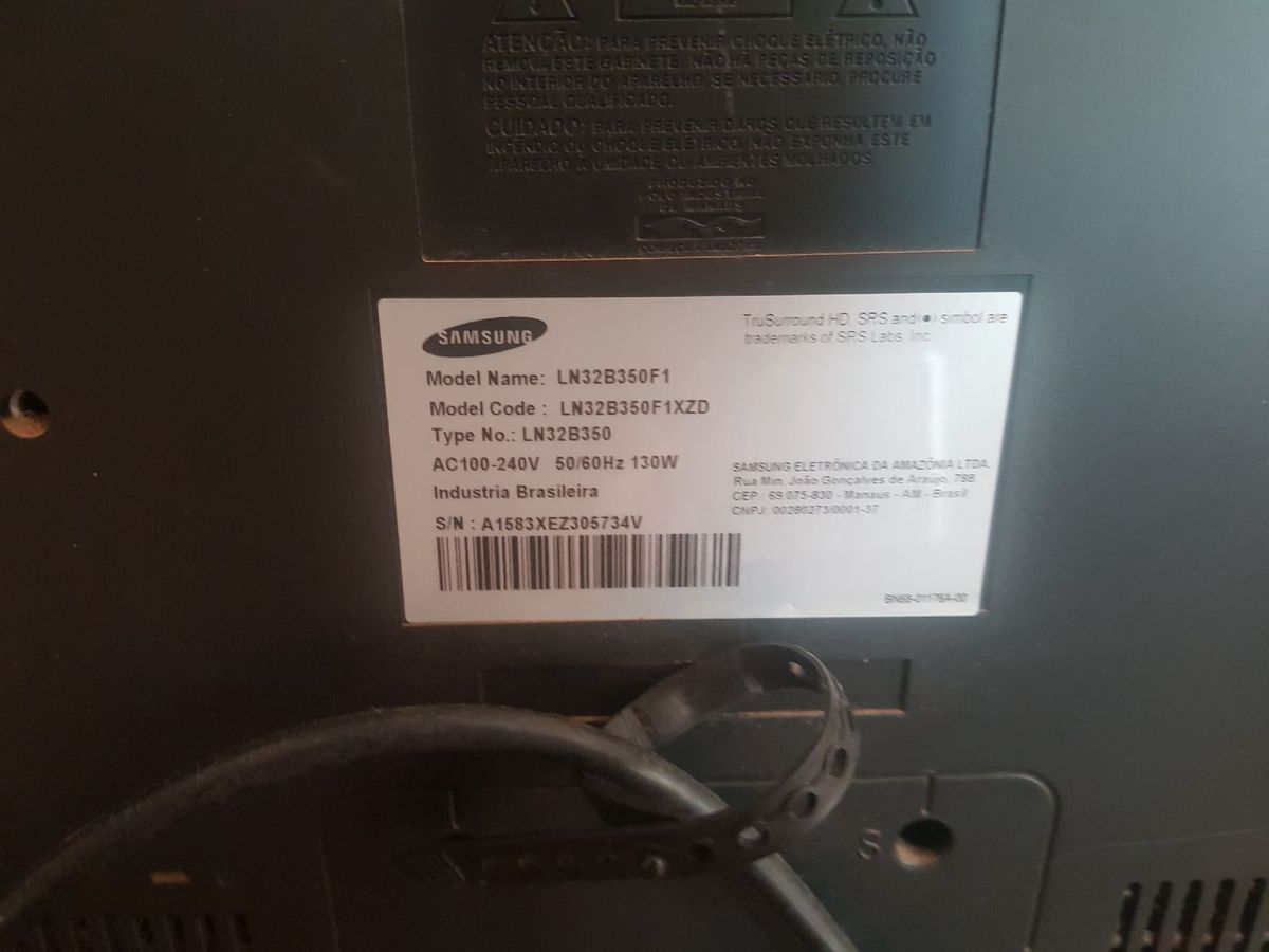 Tv Samsung 32 Polegadas | Eletrodoméstico Samsung Usado 42467563 | enjoei