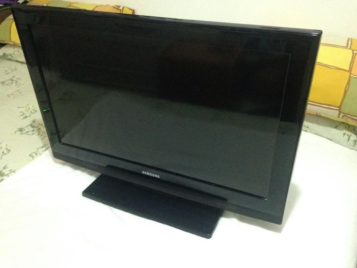 Tv Samsung Lcd 32" Ln32b350f1 Quebrada Não Liga Ler Tudo | TV e Display ...
