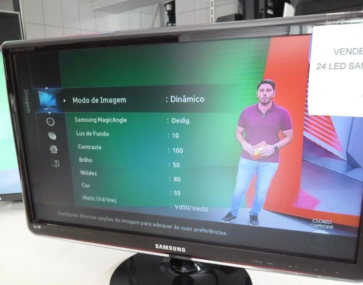 Tv Smart 24 Polegadas. | TV e Display Samsung Usado 71335290 | enjoei