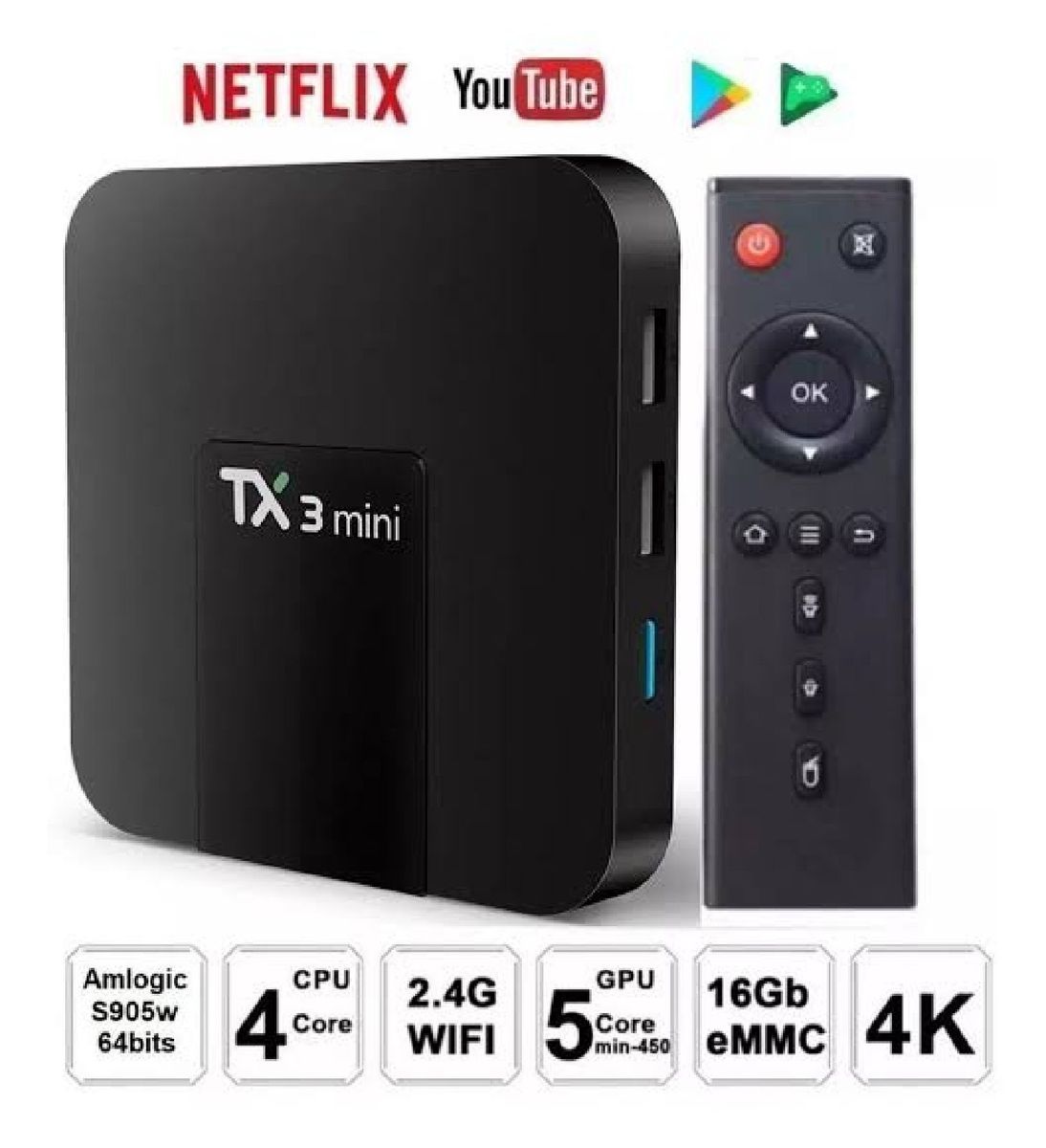 Tvbox Tx3 Mini | TV e Display Tx3 Nunca Usado 78497222 | enjoei