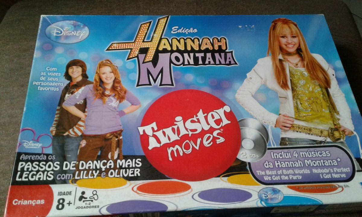 Twister Moves da Hanna Montana | Brinquedo Hasbro Usado 38450049 | enjoei