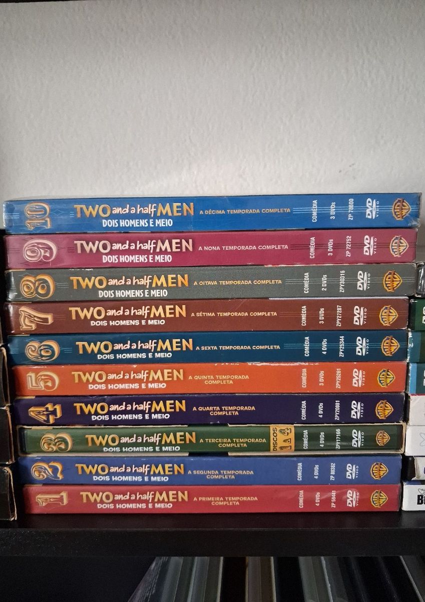 Two And a Half Men (dois Homens e Meio) Dvd Box 10 Temporadas | Item de ...