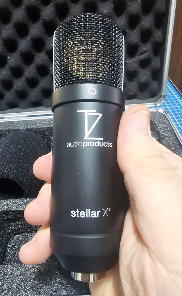 Tz Stellar X2 Microfone Condensador Cardioide de Diafragma Grande Xlr ...