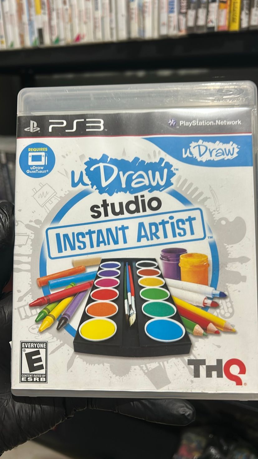 U-draw Studio Instant Artist Ps3 (requer Udram Game Tablet) | Jogo de Videogame Playstation ...