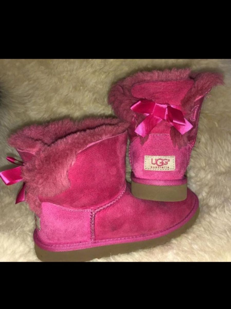 Ugg Rosa Super Romântica | Bota Feminina Ugg Usado 32567460 | enjoei