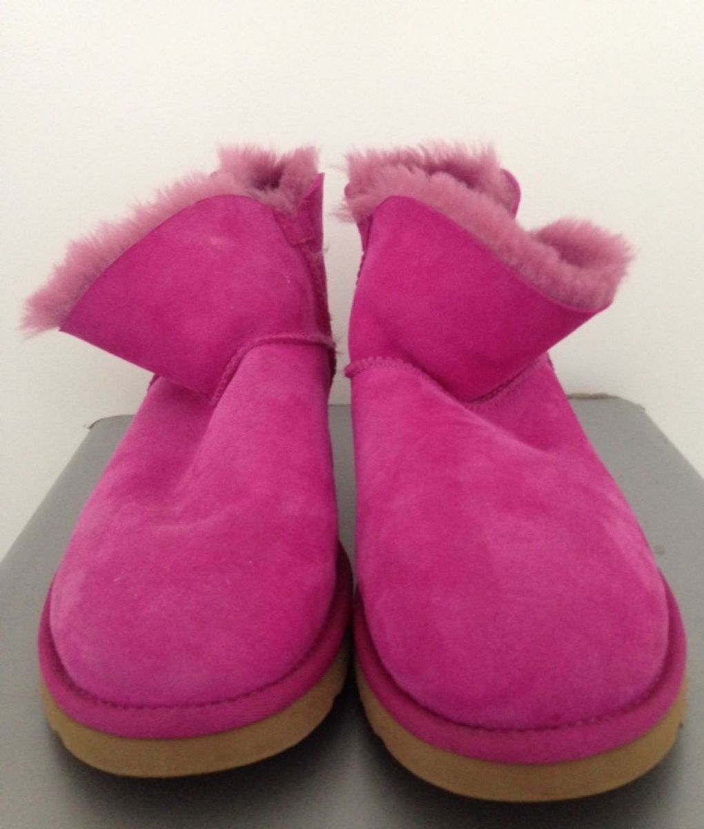 Ugg Rosa | Bota Feminina Ugg Nunca Usado 13230013 | enjoei